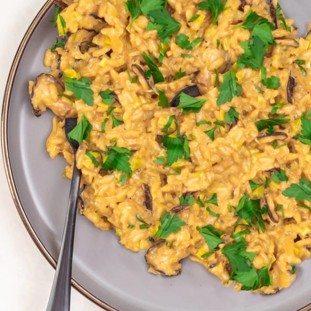 Truffle Mushroom Risotto | Thyme & Table